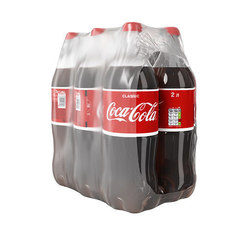 Pack Coca Cola 2L 3D model | CGTrader