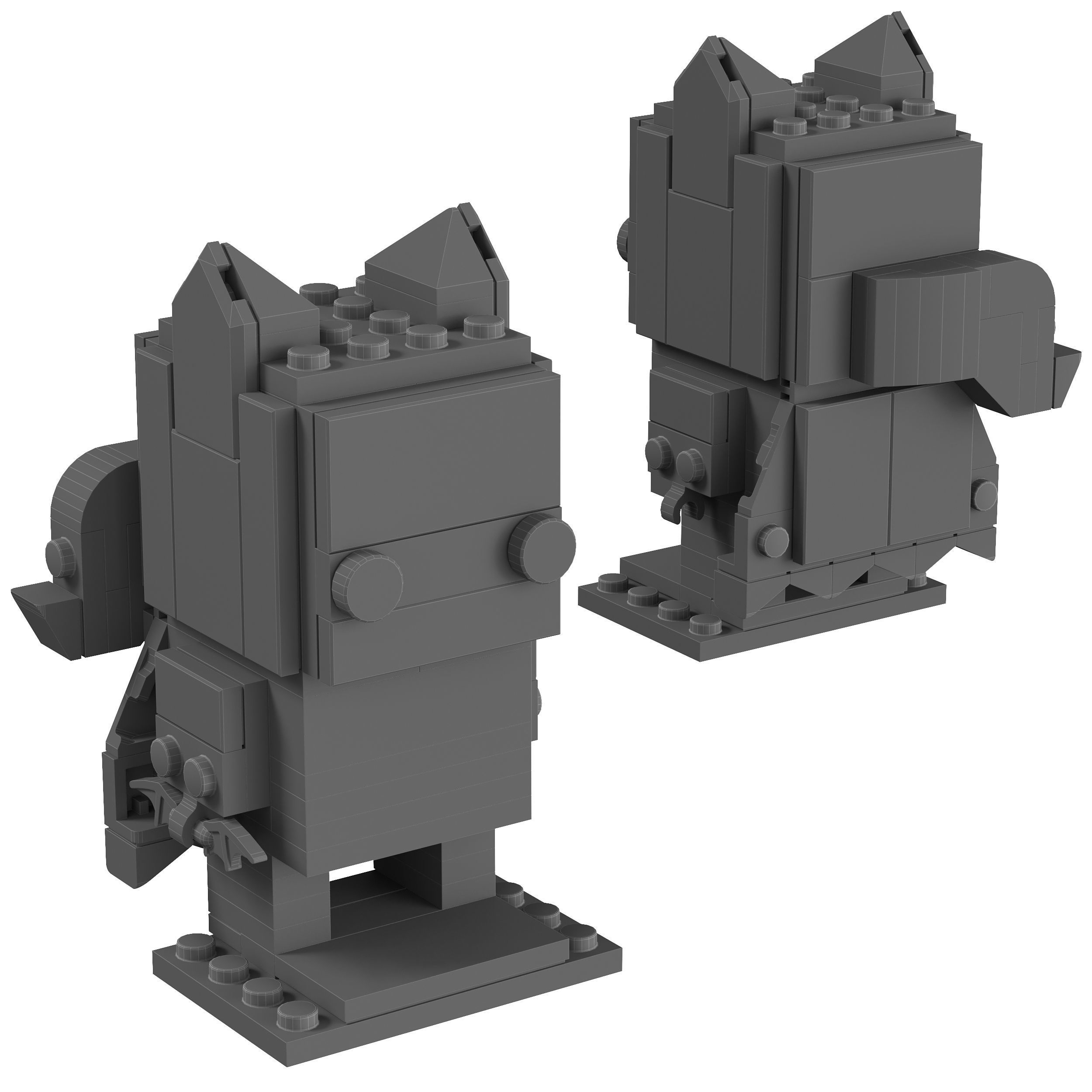 Lego BrickHeadz - 41586 Batgirl 3D model | CGTrader