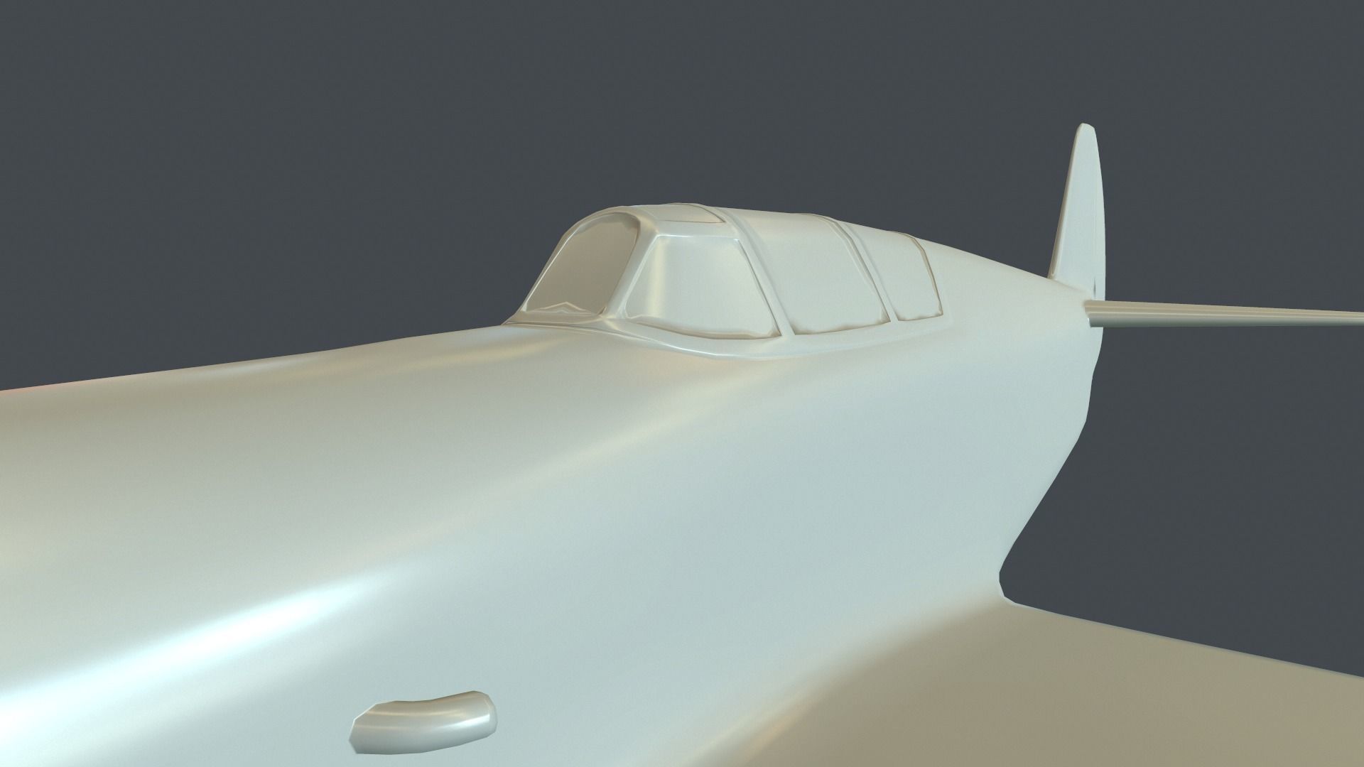 Yak-1 fighter model for 3D-printing 3D model 3D printable | CGTrader