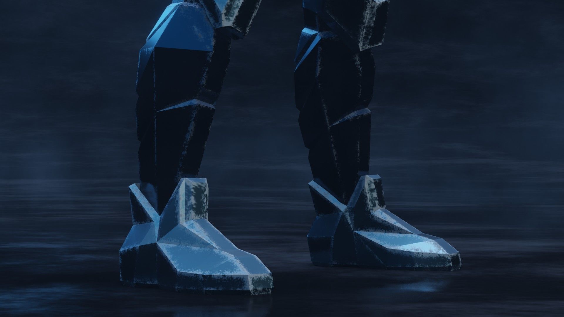 3D model Scifi Lowpoly Robot - SLR VR / AR / low-poly | CGTrader