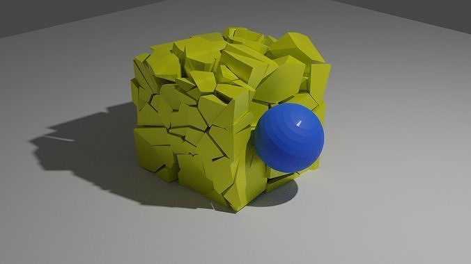 smash things 3D model animated | CGTrader
