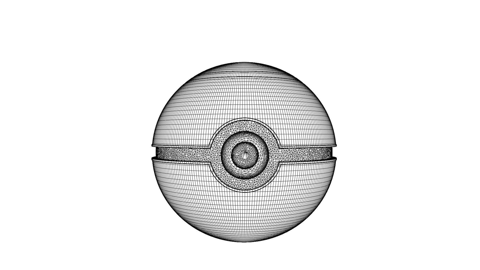 Pokeball Collection pokemon ball free 3D model | CGTrader