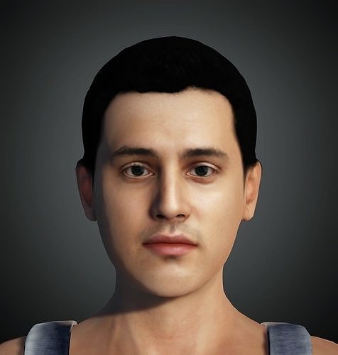 Unity Digital Human HS016 free 3D model animated rigged | CGTrader