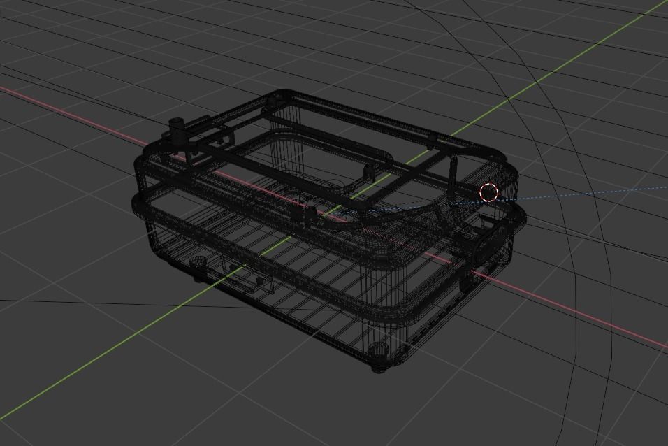 Vintage Electric Grill 3D model animated | CGTrader
