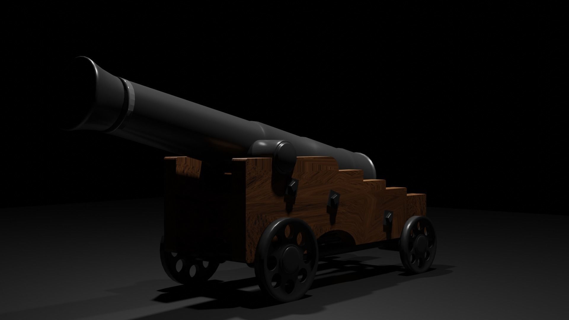 WW1 Cannon 3D model | CGTrader