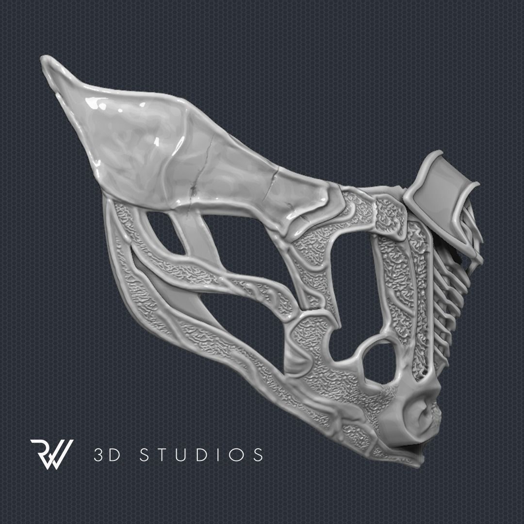 Sub-Zero New Mask - Mortal Kombat Movie 2021 - STL File 3D model 3D ...