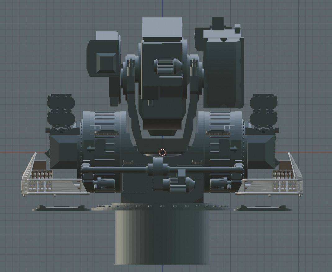 Russian 3K87 Kashtan CIWS 3D model | CGTrader