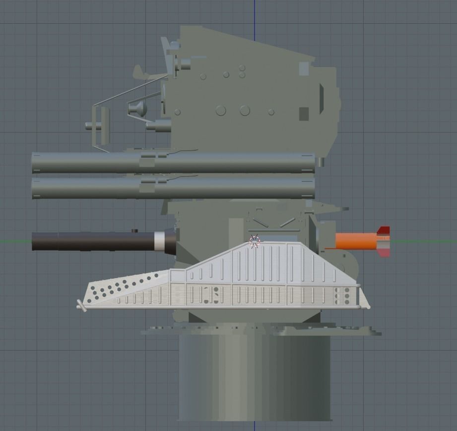 Russian 3K87 Kashtan CIWS 3D model | CGTrader
