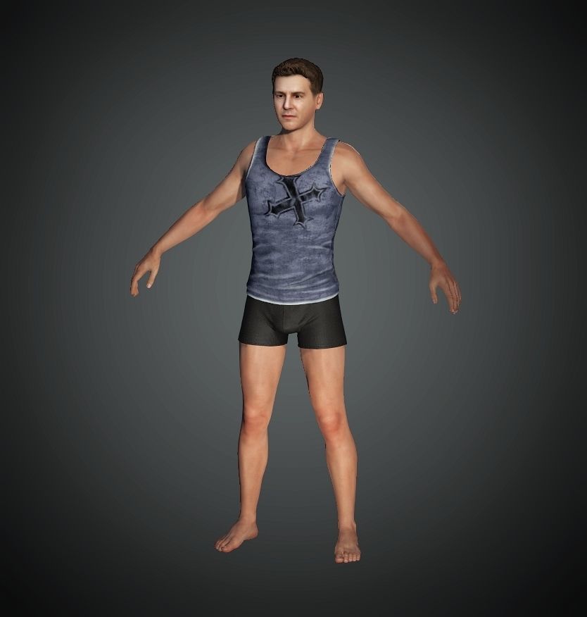 Unity Digital Human HS019 free 3D model animated rigged | CGTrader