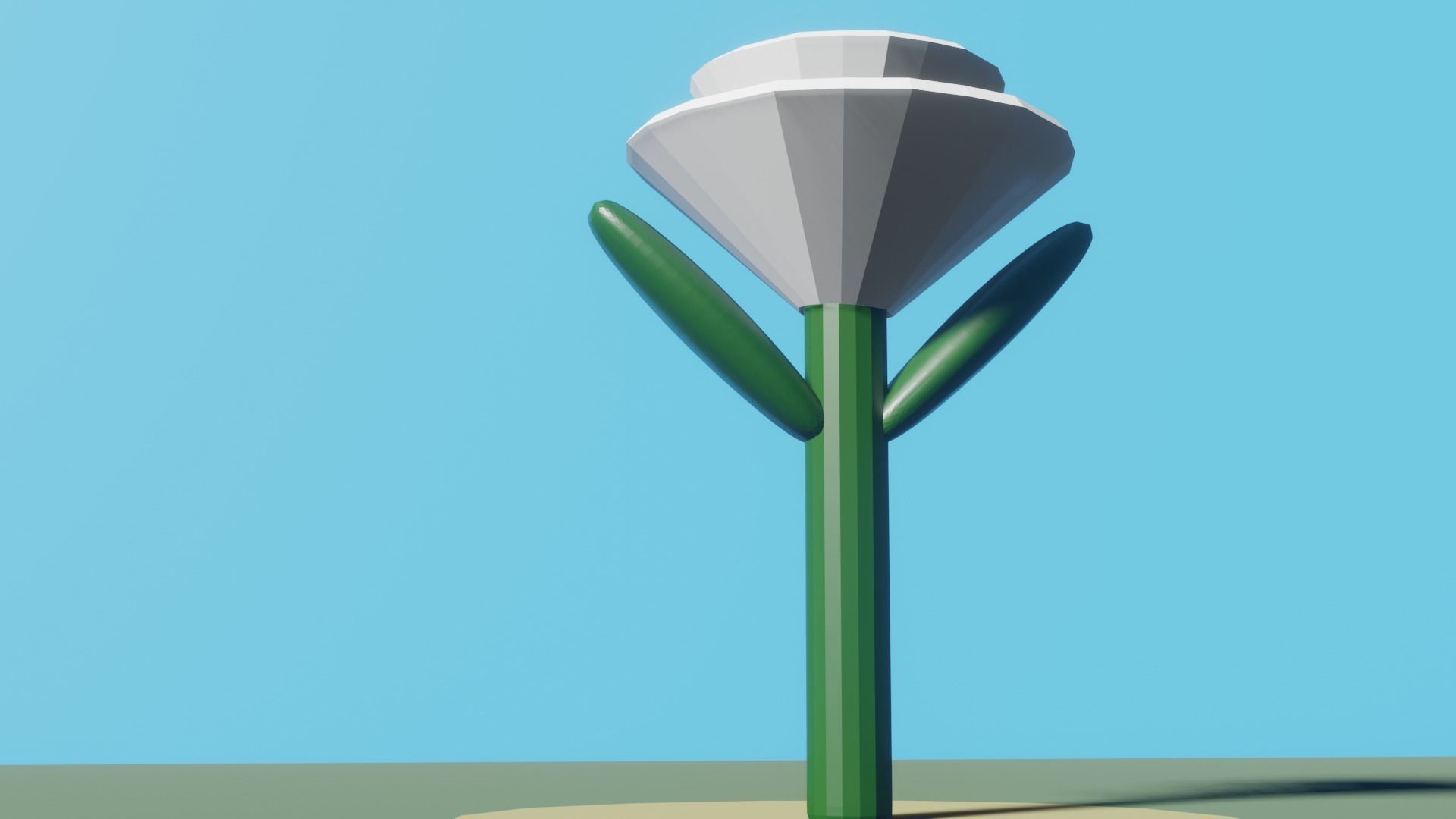 Simple Flower free 3D model | CGTrader