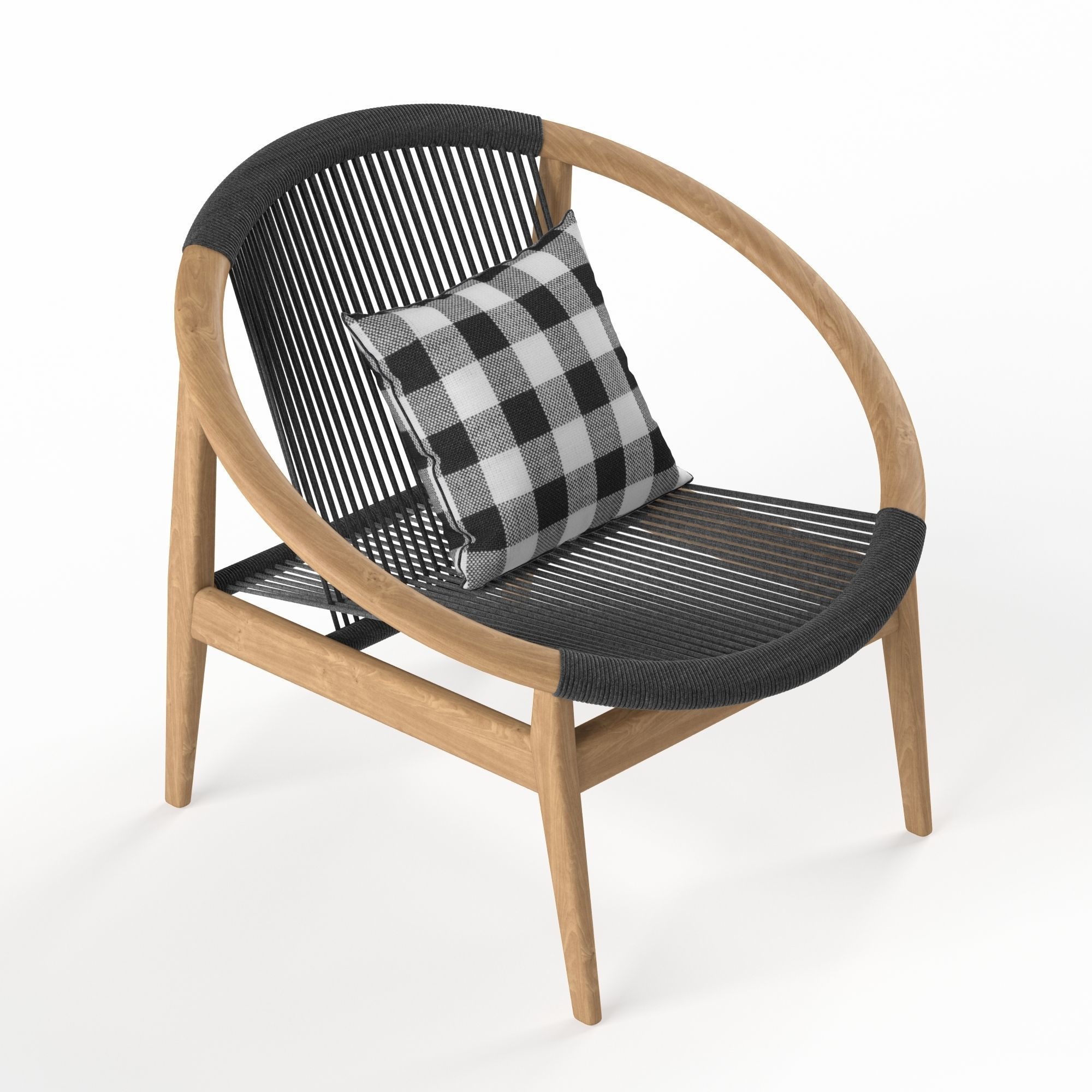 Frida lounge chair 3D model | CGTrader