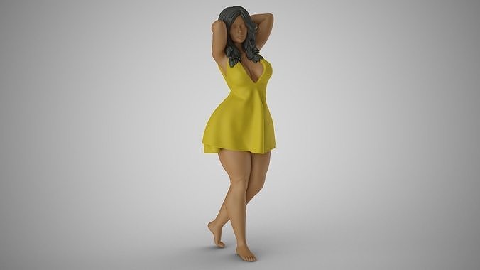 Hidden Beauty 4 3D model 3D printable | CGTrader