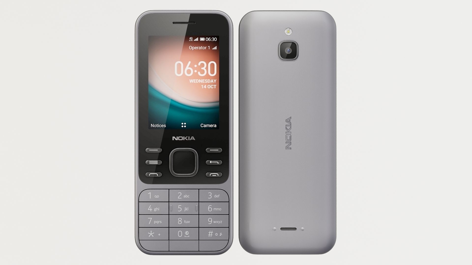 Nokia 6300 4G 3D model | CGTrader