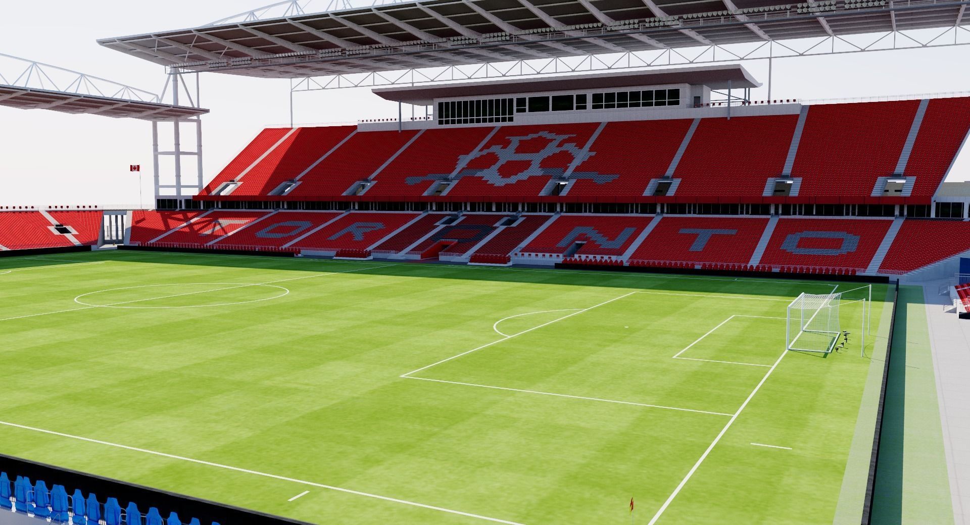 BMO Field - Toronto - Canada 3D model | CGTrader