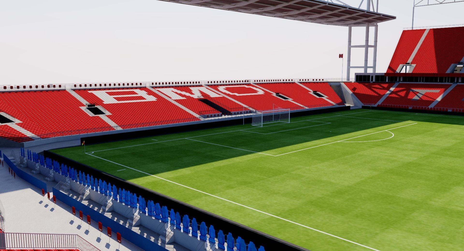 BMO Field - Toronto - Canada 3D model | CGTrader