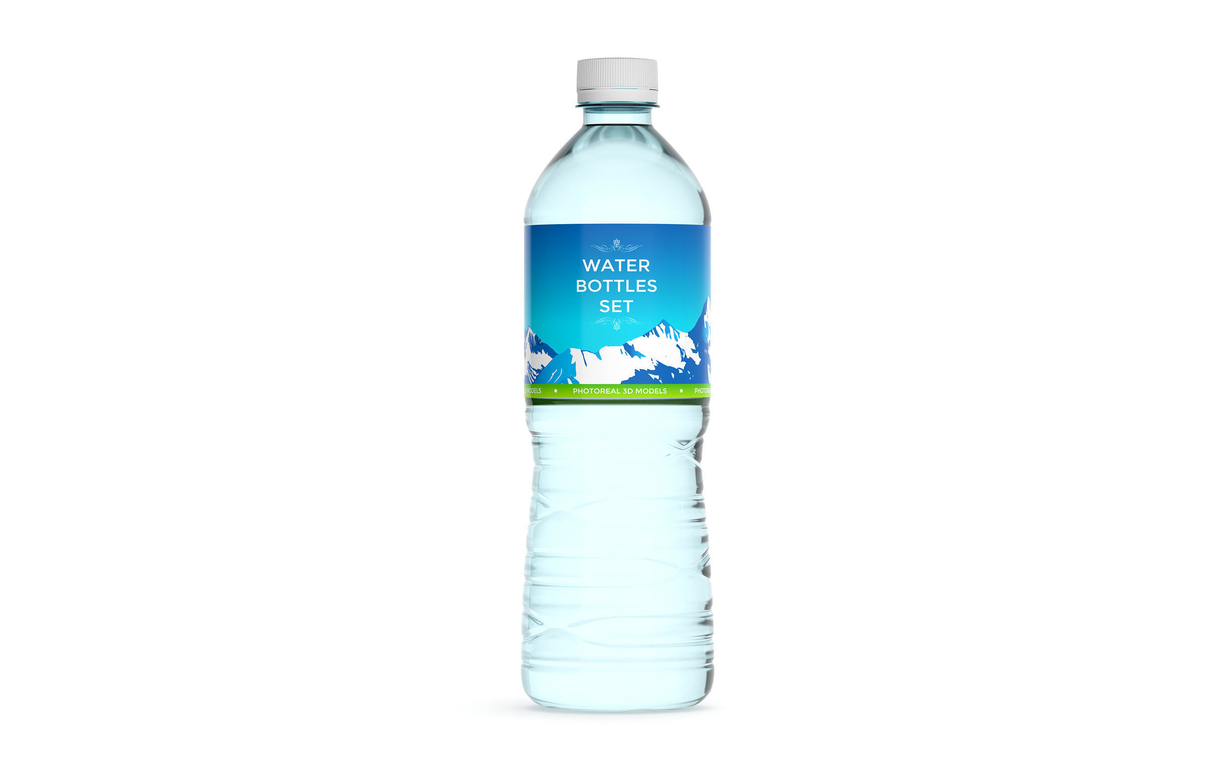 Water Bottle Ultimate Pack 3D model | CGTrader
