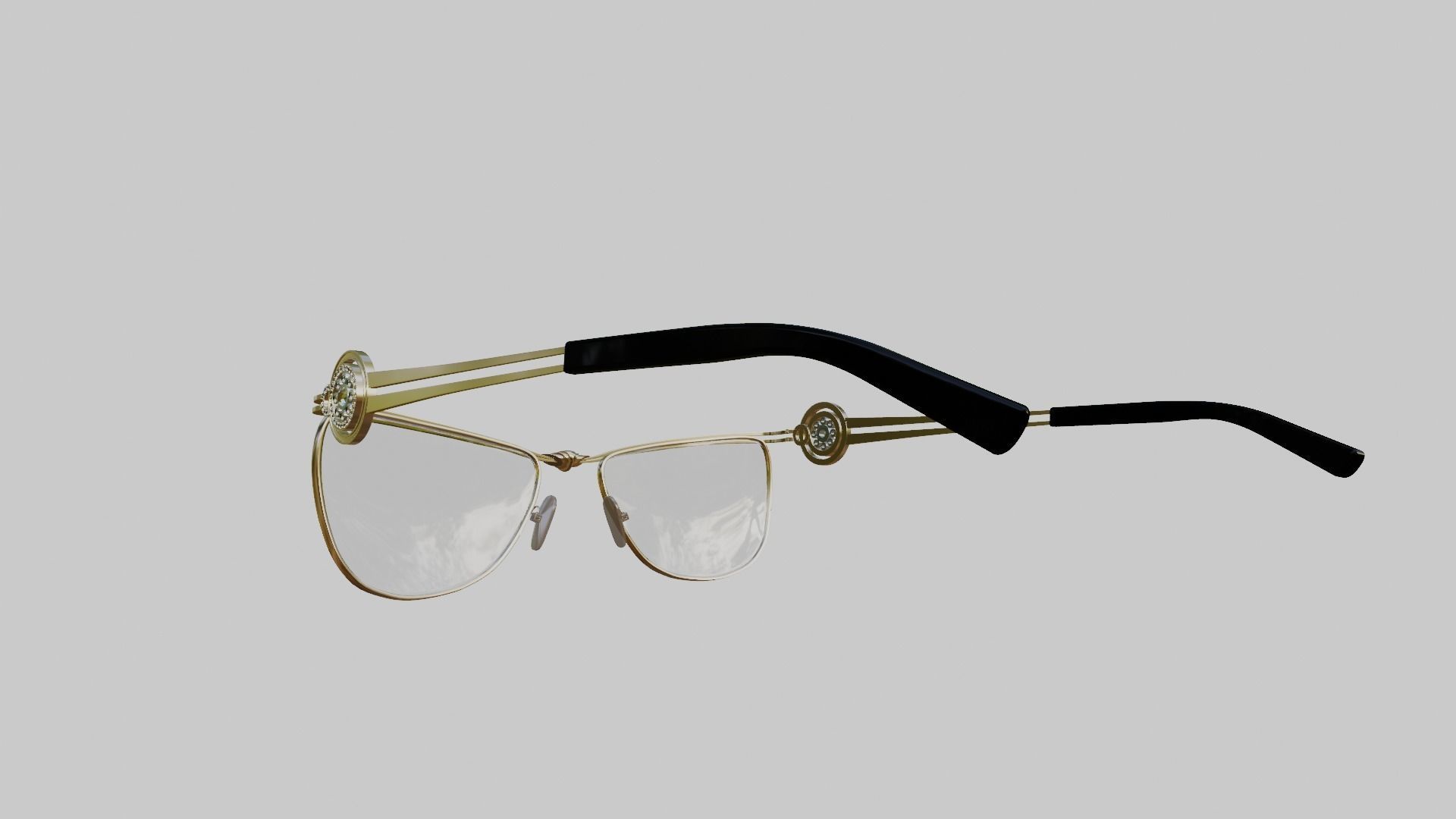 glasses pair of free 3D model | CGTrader