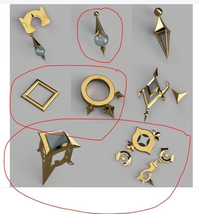 aether specific models only 3D model 3D printable | CGTrader