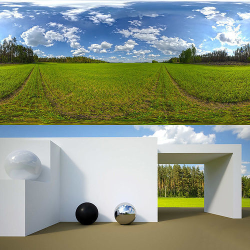 HDRi Forest Texture | CGTrader