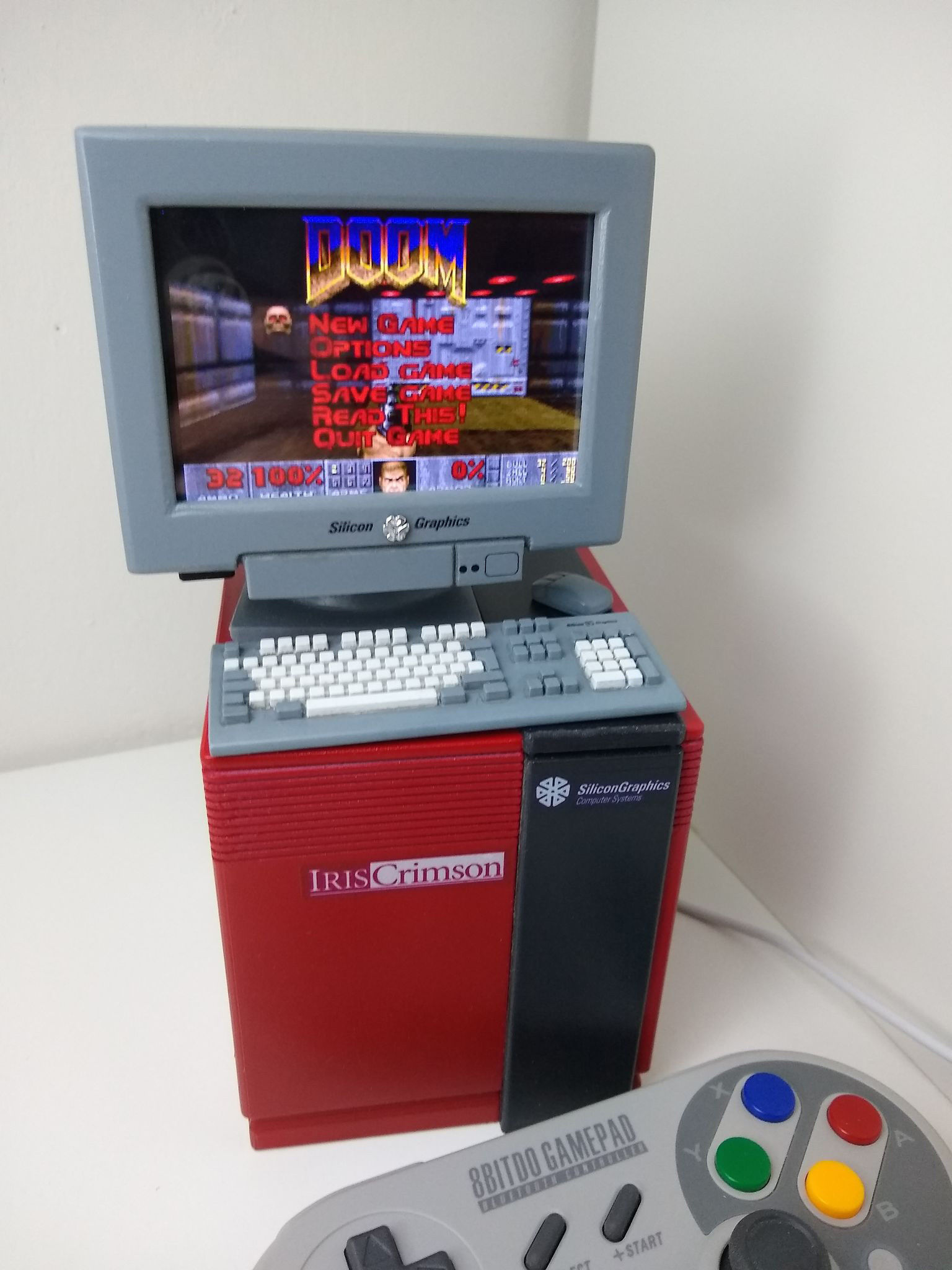 SGi Monitor Raspberry Pi Case 3D model 3D printable | CGTrader