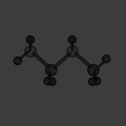 Alkanes - 3D Molecular Structures 3D model | CGTrader