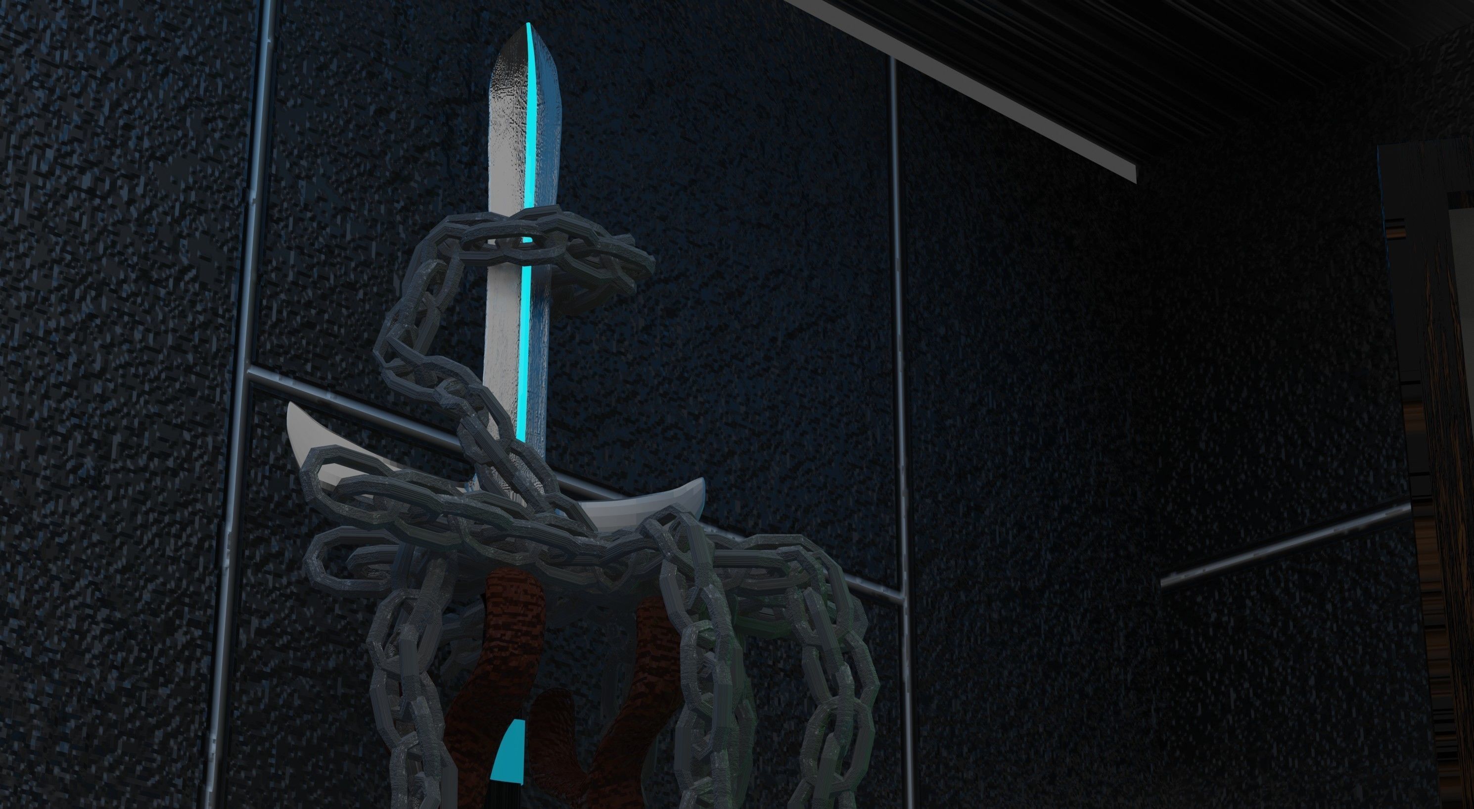 3D model Weapons supreme-pack yari katana scythe VR / AR / low-poly ...