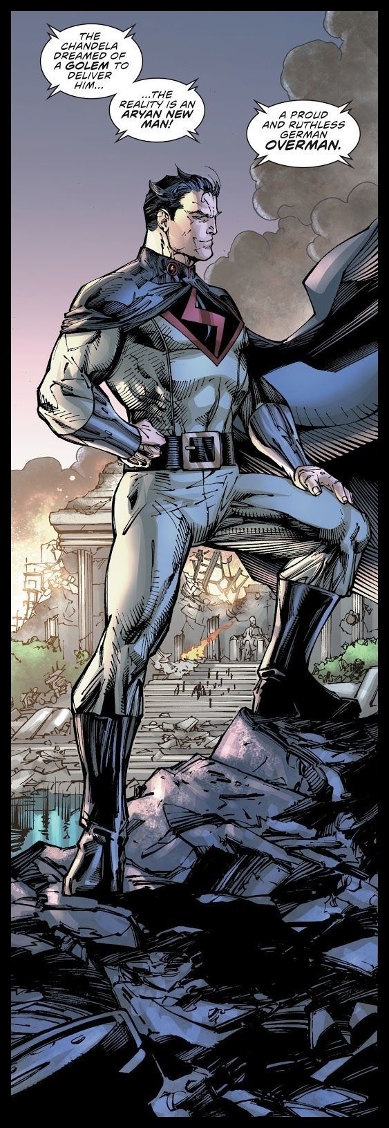 Superman Of Earth X - Overman 3D model rigged | CGTrader