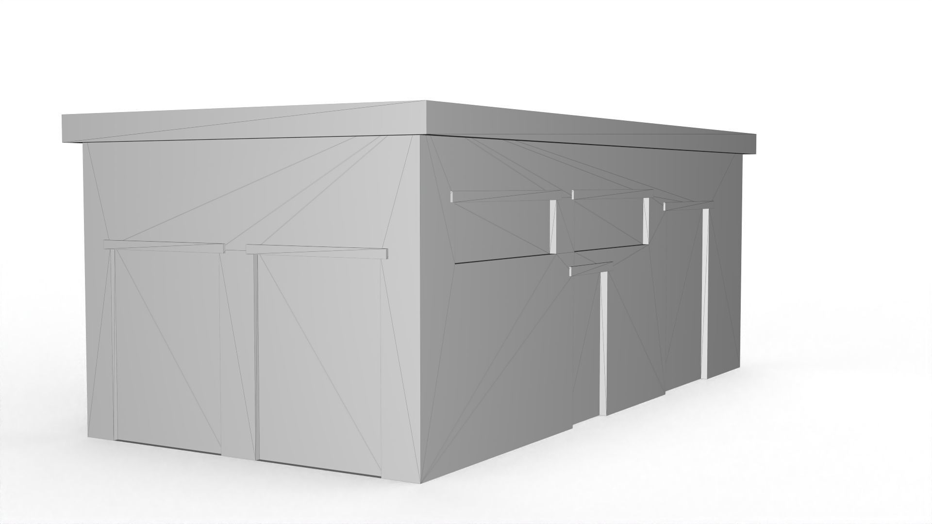 3D model Electric Booth VR / AR / low-poly | CGTrader