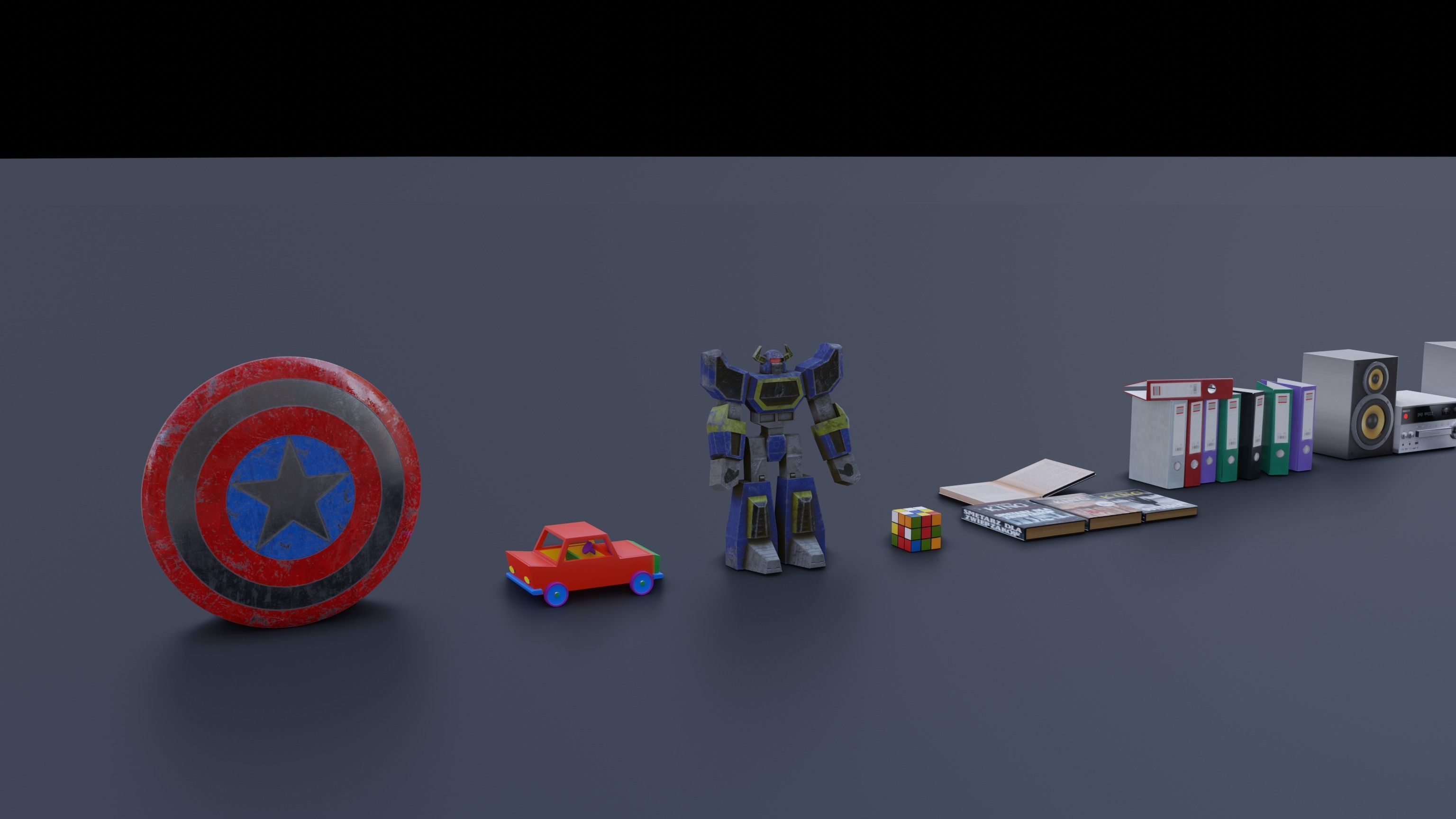 Blender models pack 3D model | CGTrader