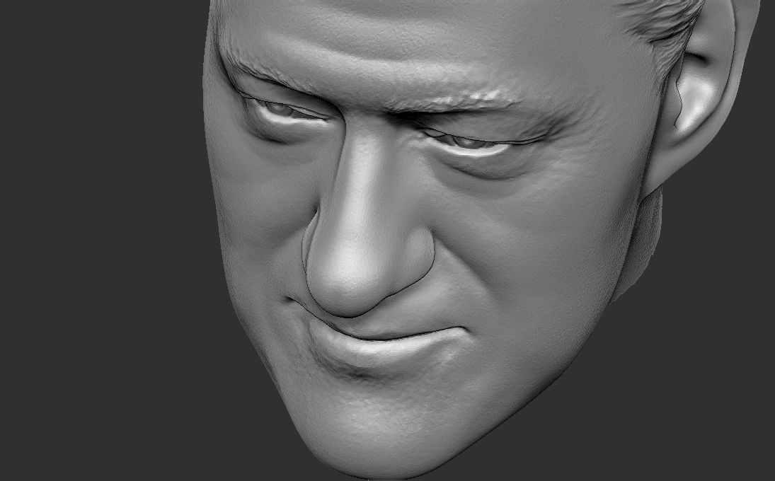 Bill Clinton 3D model | CGTrader