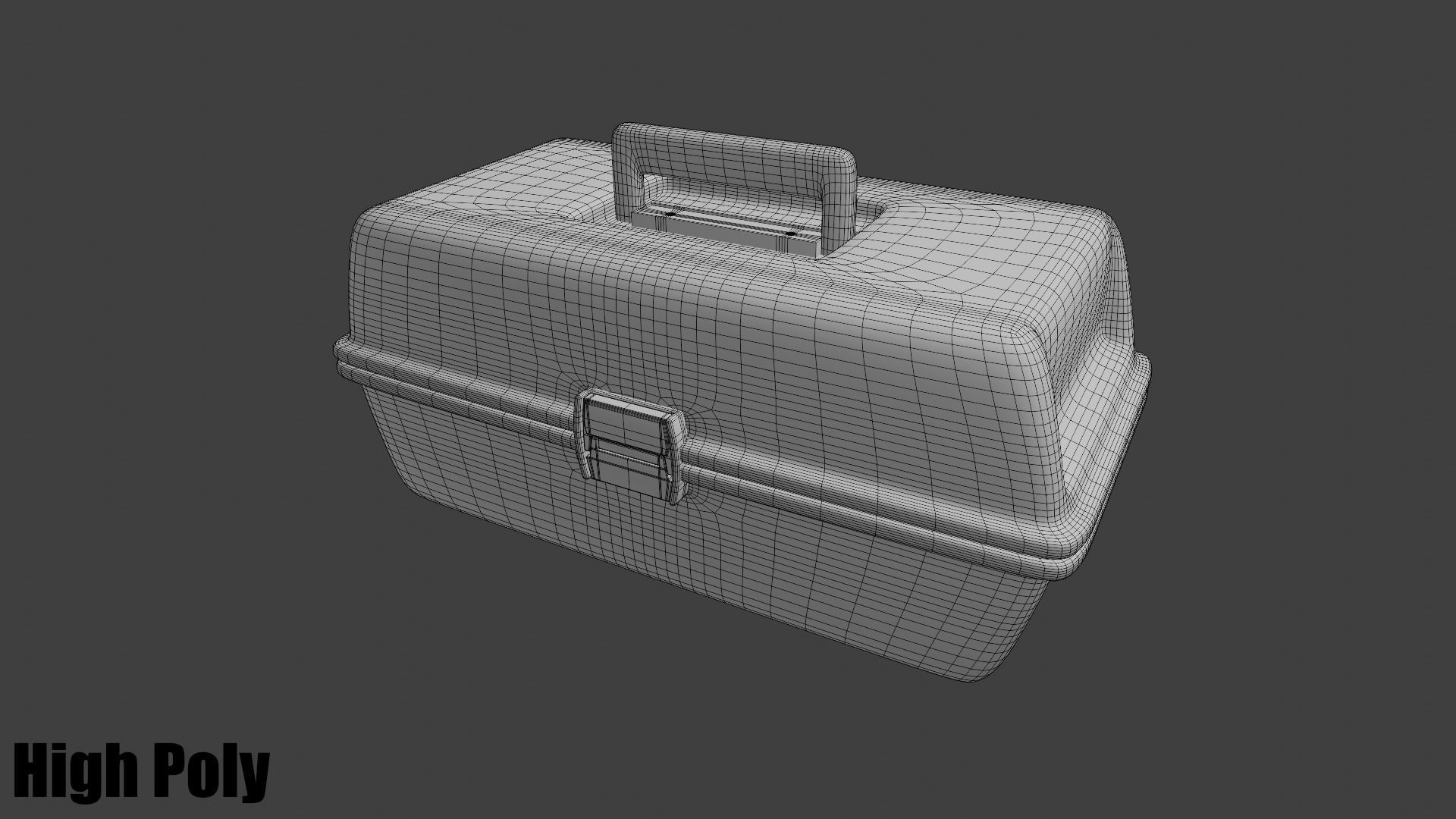 3D model Simple Tool Box VR / AR / low-poly | CGTrader
