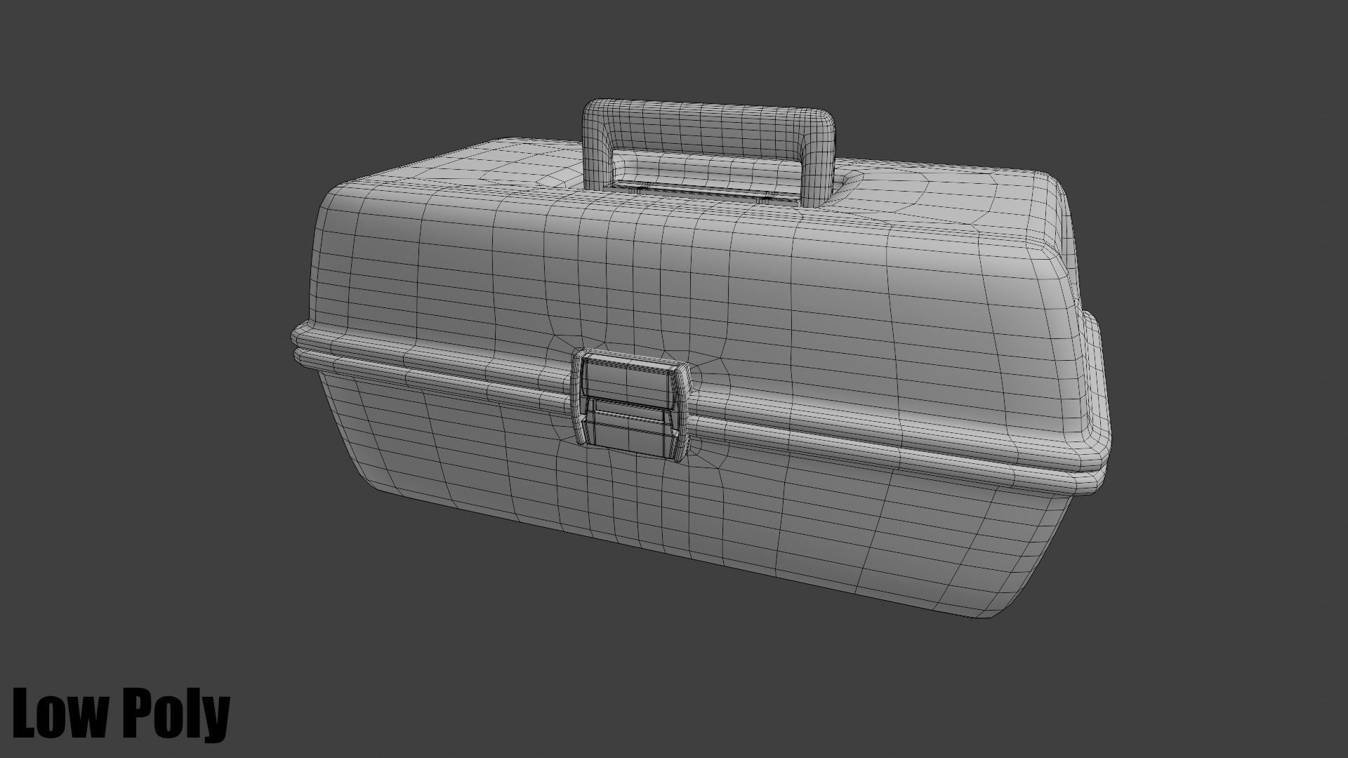 3D model Simple Tool Box VR / AR / low-poly | CGTrader