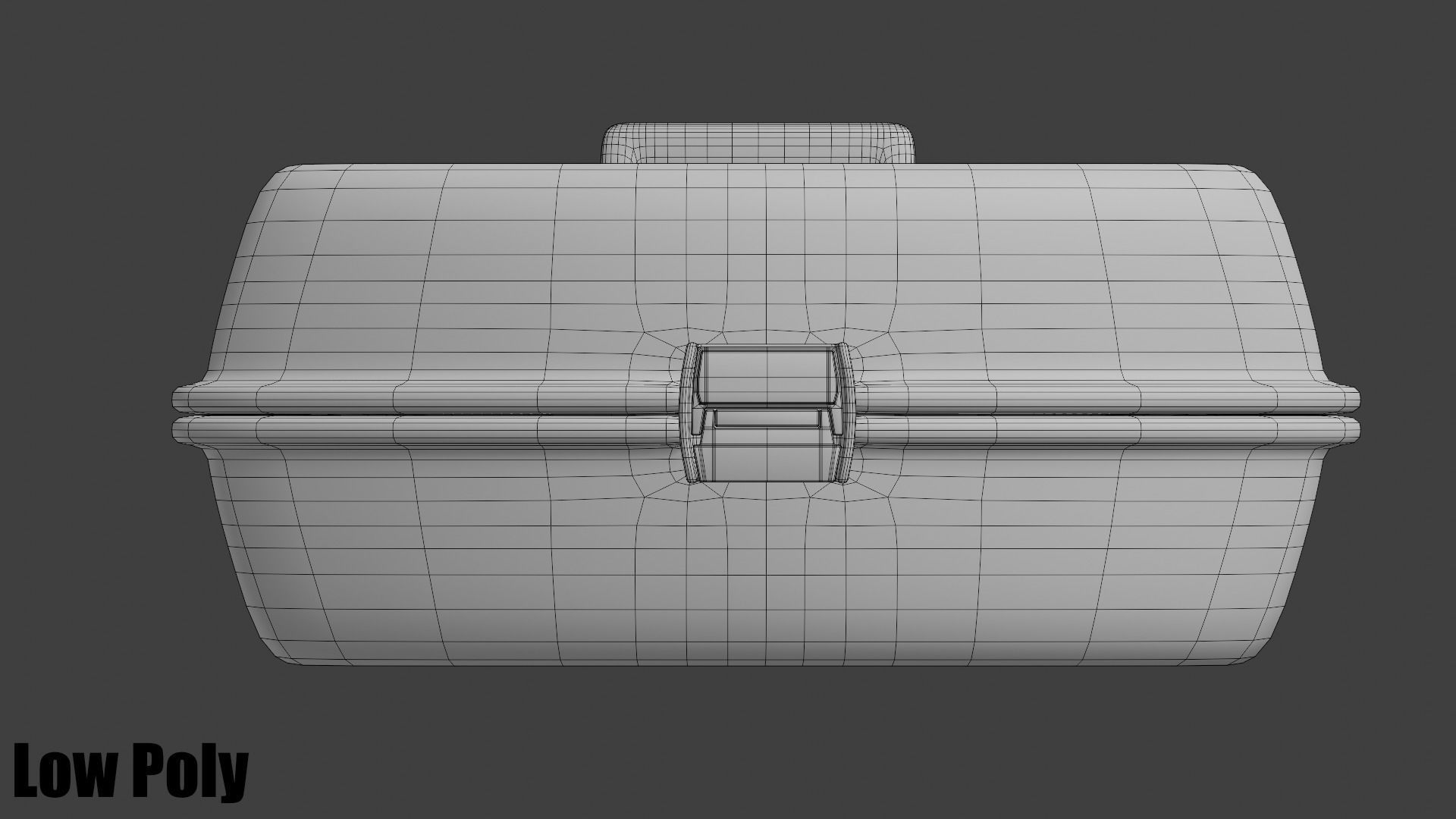 3D model Simple Tool Box VR / AR / low-poly | CGTrader