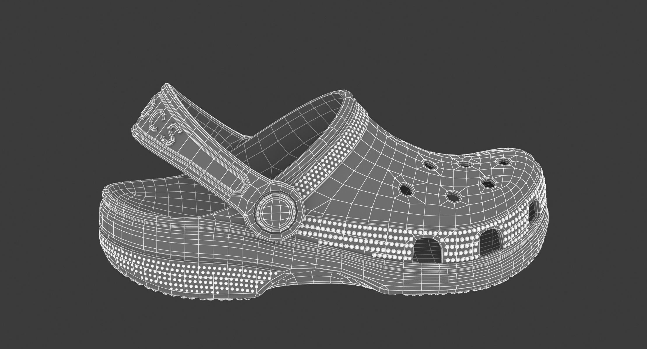Crocs Classic Clog Pistachio 3D model | CGTrader