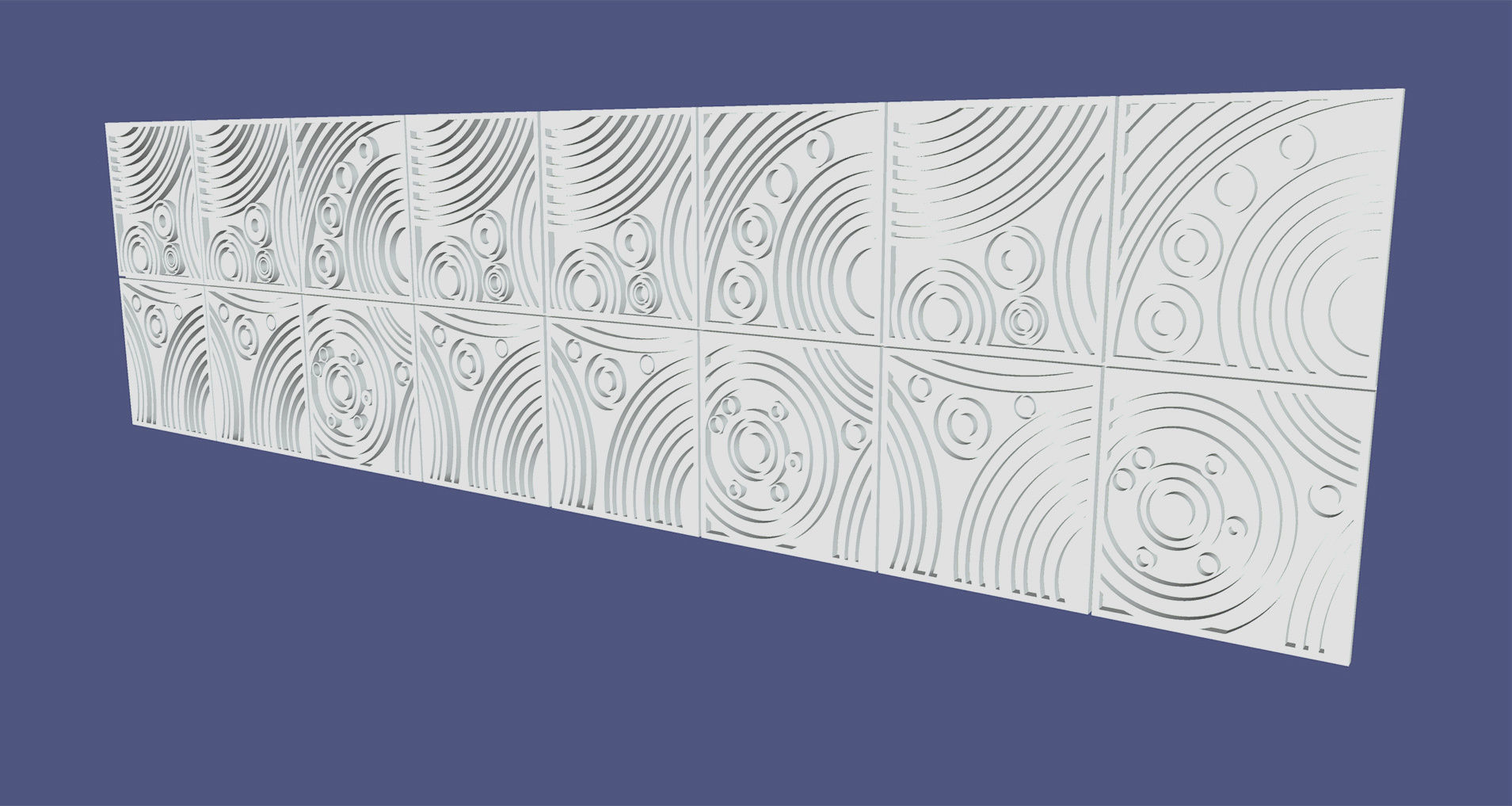 3d decorative wall panel 3D model | CGTrader