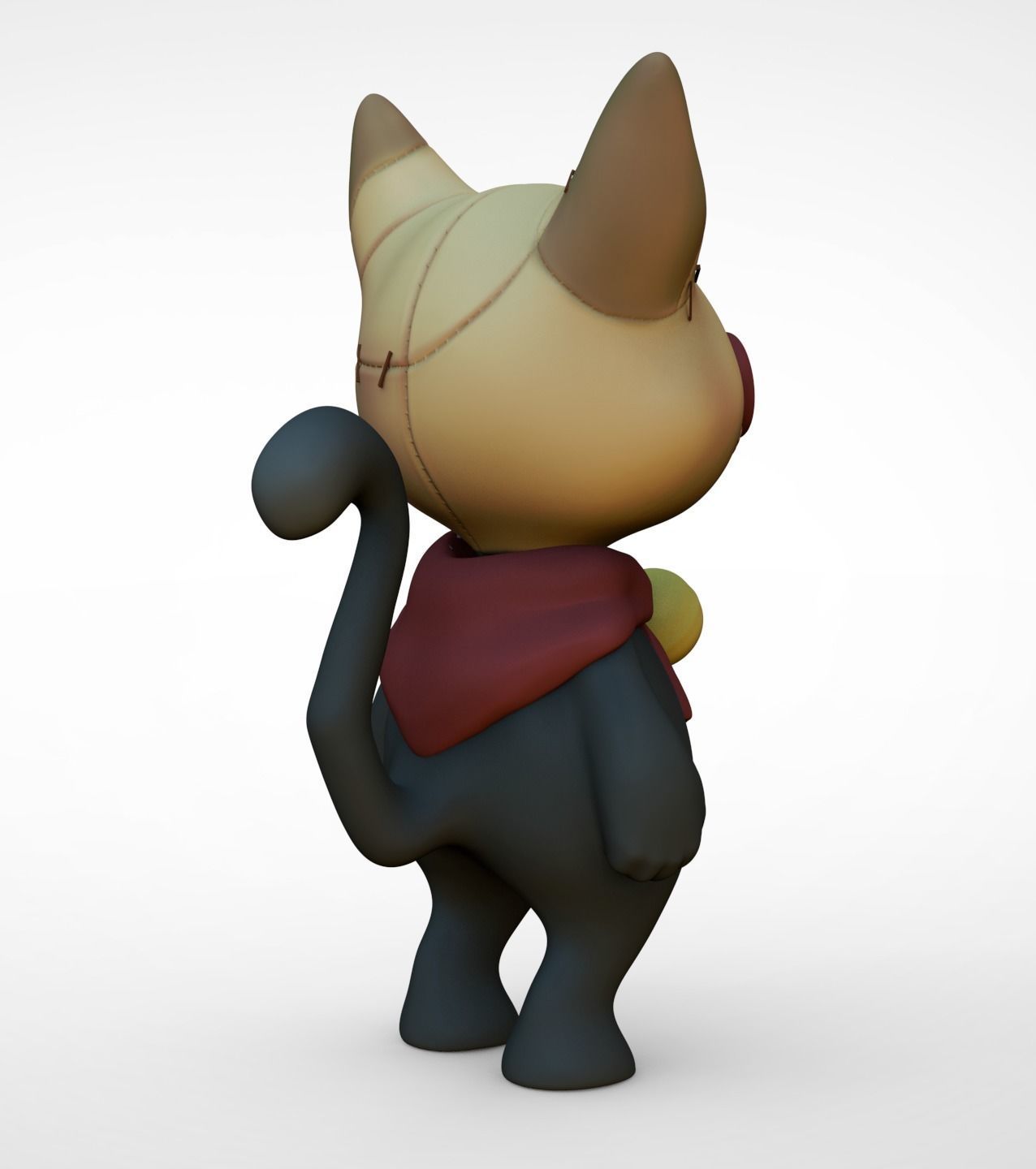 monster chibi 3D model 3D printable | CGTrader
