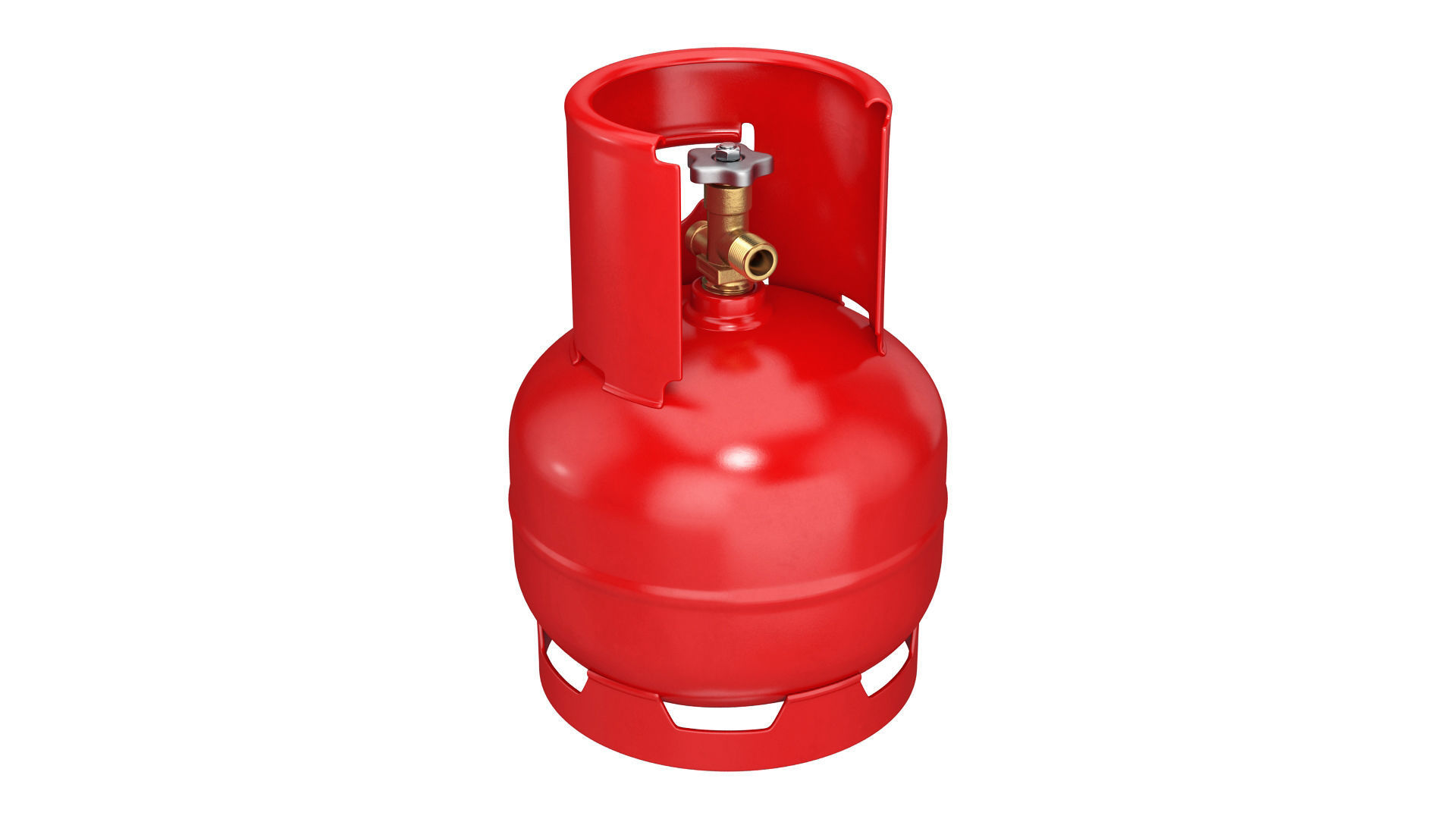 Gas cylinder 5L 3D model | CGTrader