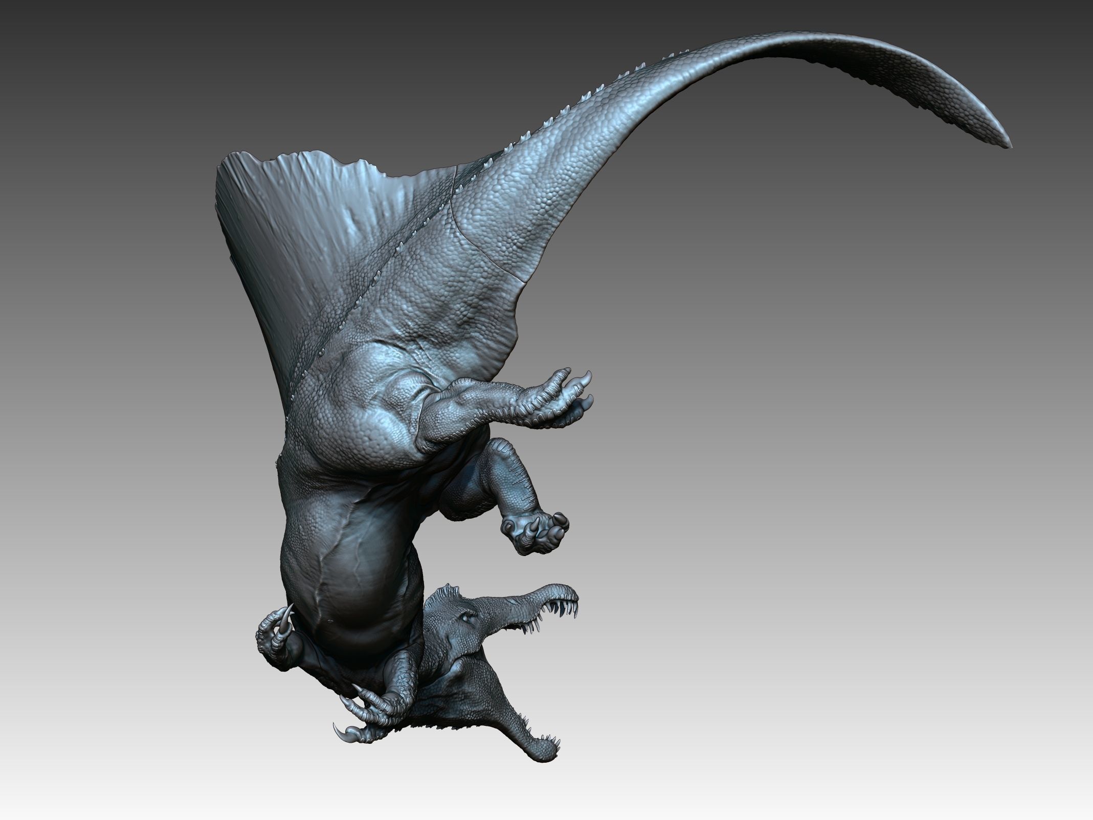 SPINOSAURUS 3D model 3D printable | CGTrader