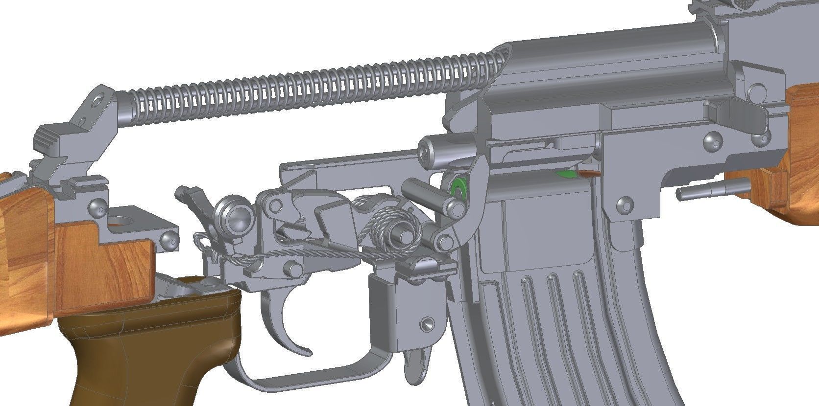 AKM 6P1 3D model | CGTrader