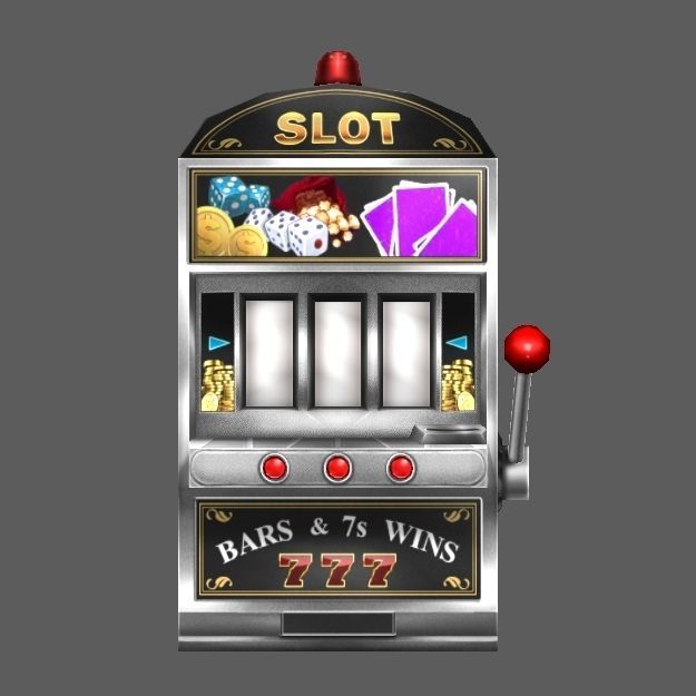 3D model Slot Machine VR / AR / low-poly | CGTrader