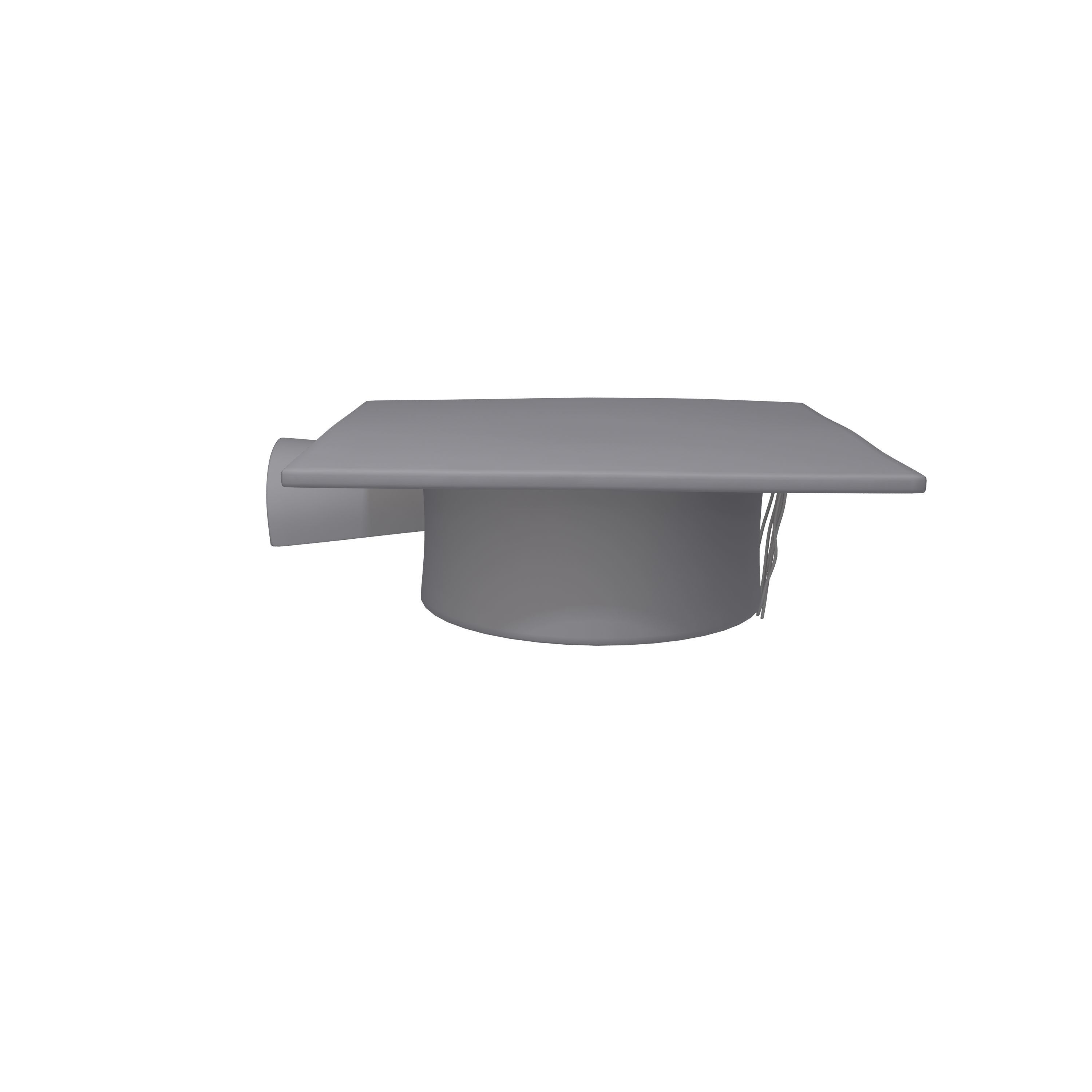 Graduation Cap and Diploma 3D model | CGTrader