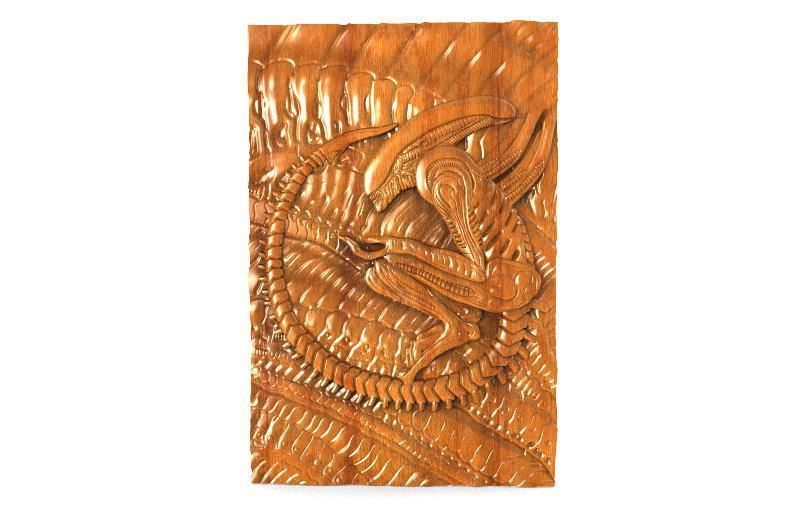 Alien CNC 3D model 3D printable | CGTrader