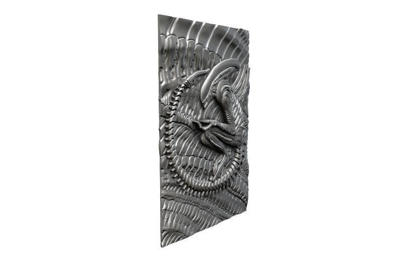 Alien CNC 3D model 3D printable | CGTrader