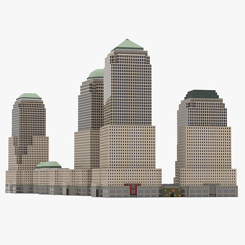 Brookfield Place 3D model | CGTrader