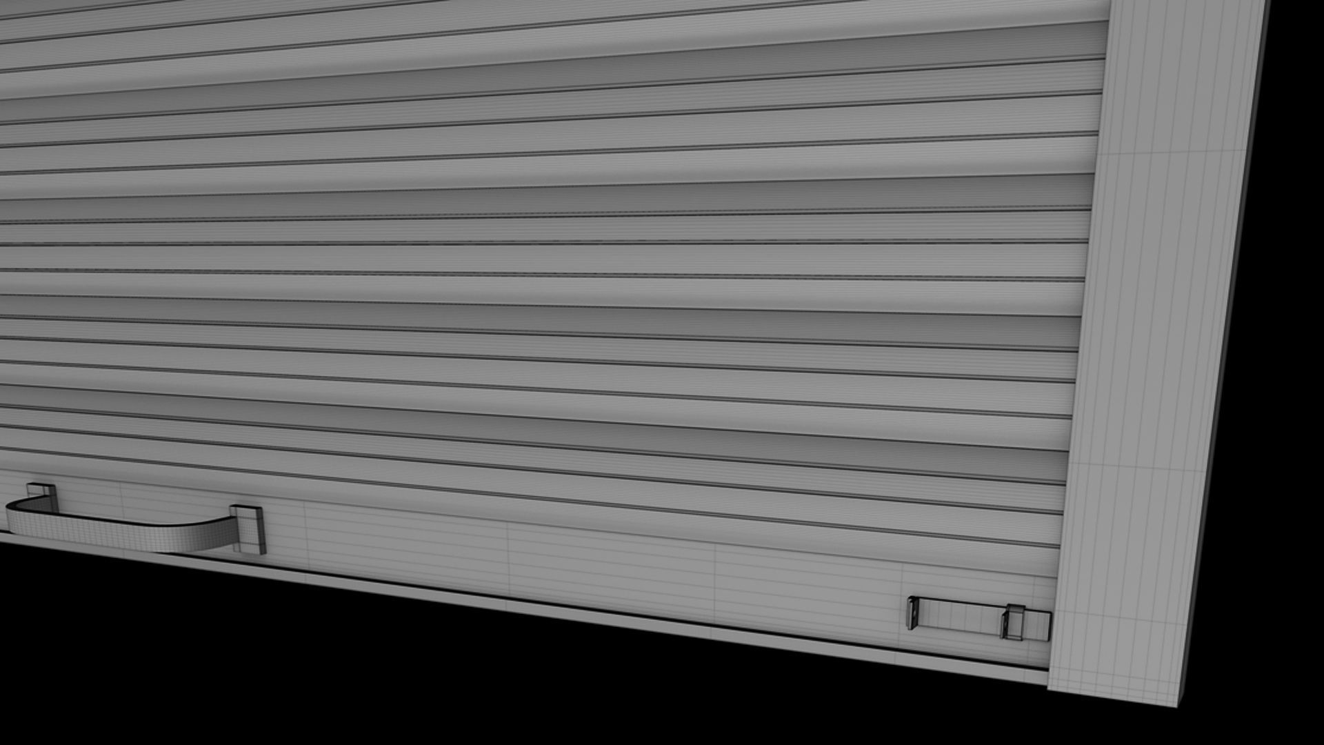 3D model Roll up door 1 VR / AR / low-poly | CGTrader