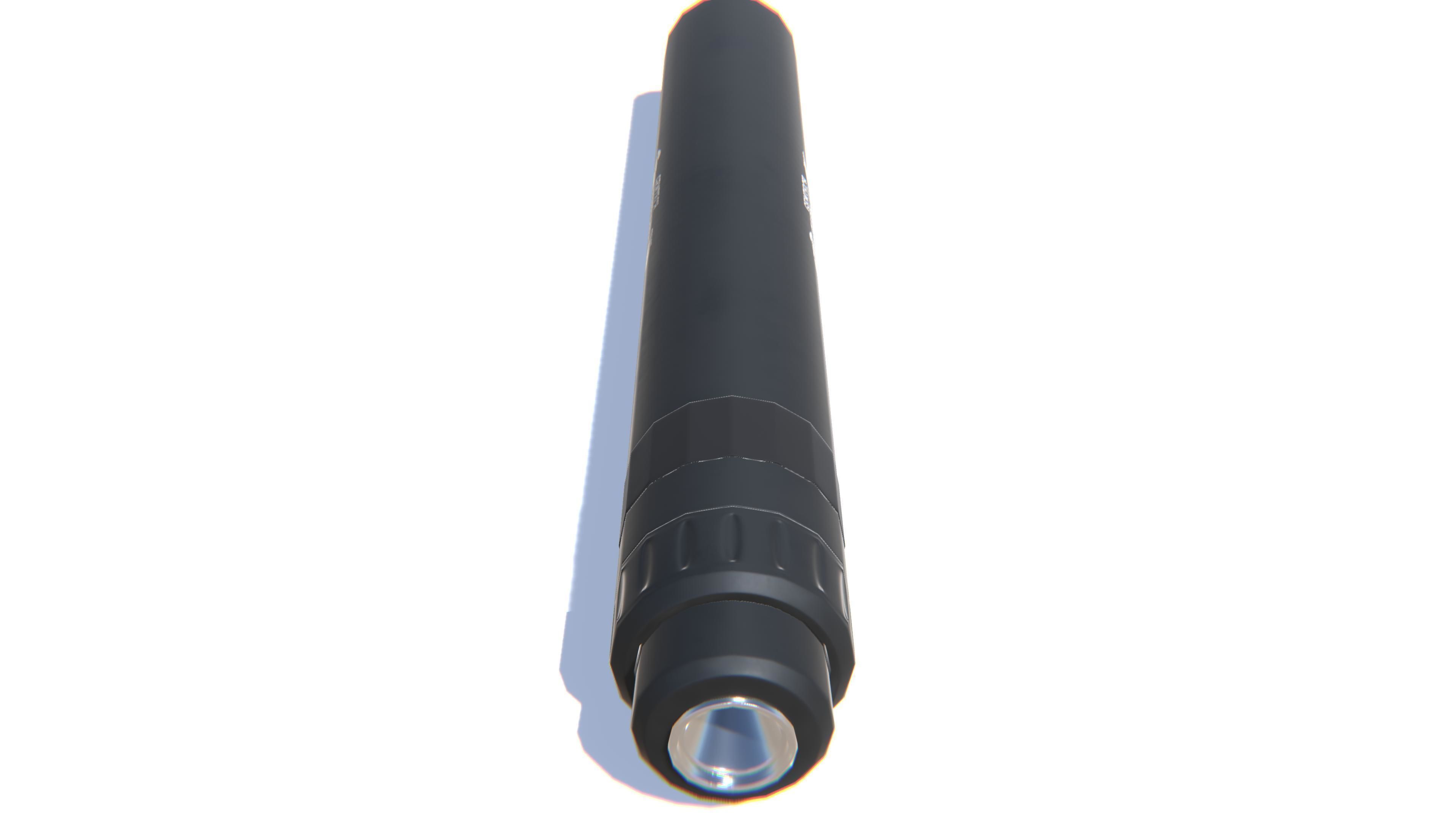 3D model Tactical Silencer 45 ACP 9MM VR / AR / low-poly | CGTrader