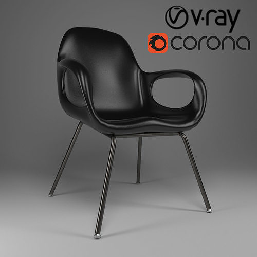 Modern chair model 3D model | CGTrader