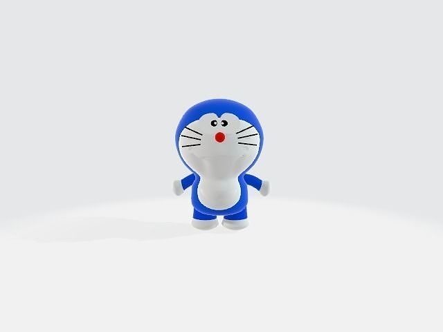 Talking Doraemon 3d model free 3D model | CGTrader