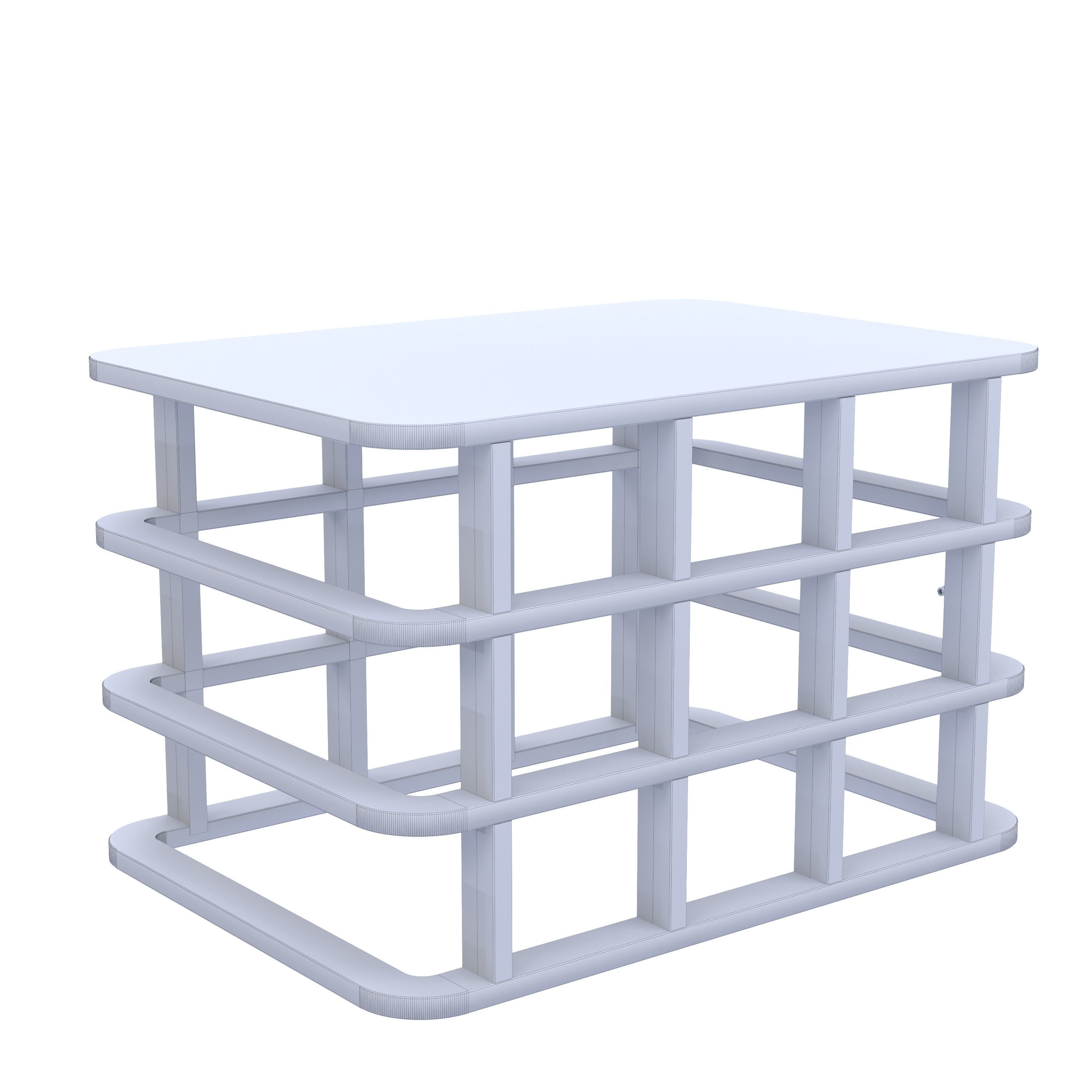 150 table matrix 3D model | CGTrader