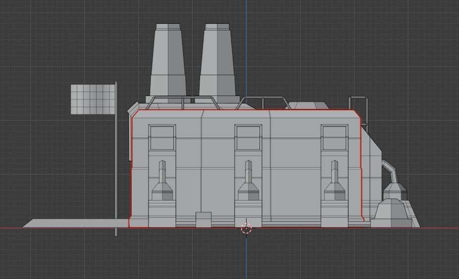 Low Poly Communist Party camp free VR / AR / low-poly 3D model | CGTrader